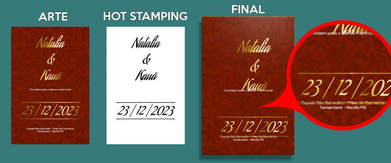 Hot Stamping - Instruções - Gráfica das Gráficas